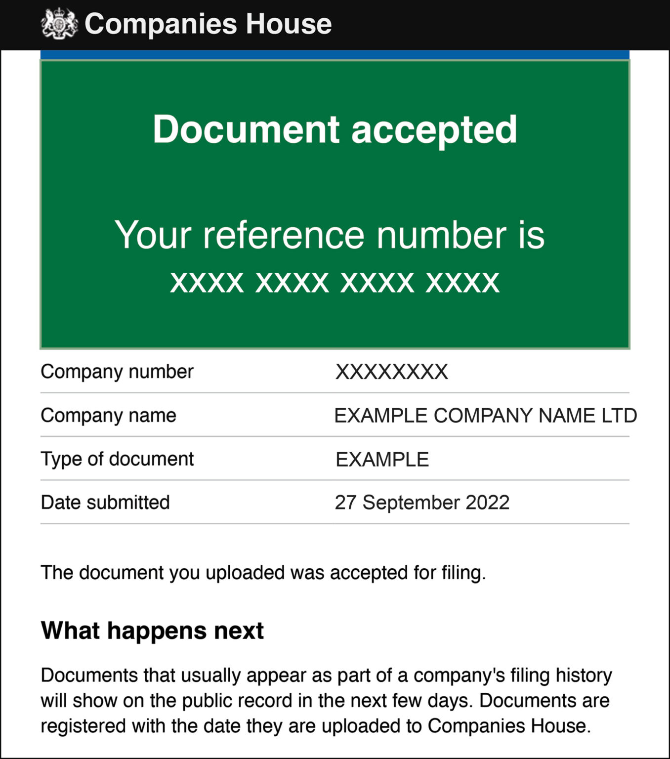 A guide to uploading documents to Companies House – HopeTex Limited